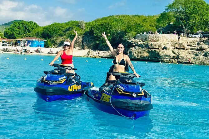 1.5 Hour Curaçao Jetski Tour with Action Video - A Thrilling Ride Through Curaçao’s Most Beautiful Beaches