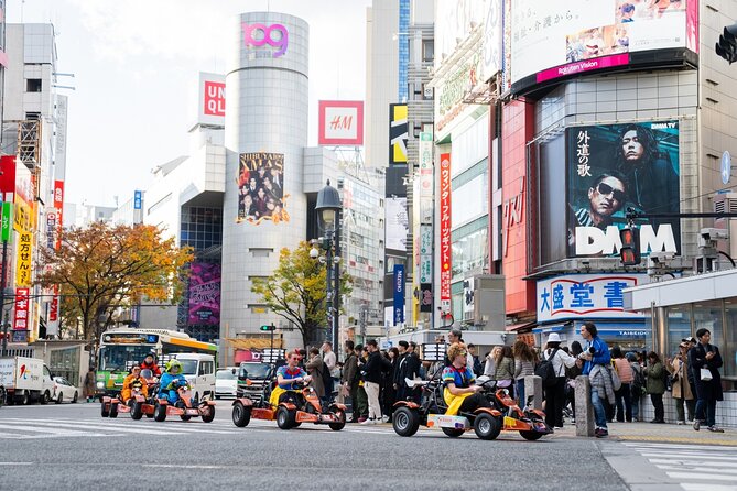1.5 Hour Go Kart Experience in Shibuya - Exploring Tokyos Landmarks From the Karts
