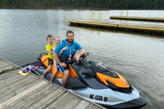 1.5 hour Jordan Lake Sea Doo Rental - up to 3 people/1 jetski - The Scenic and Practical Aspects of Jordan Lake