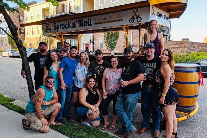 1.5 Hour Private Party Bike Ride in Downtown Memphis - Practical Details and Considerations