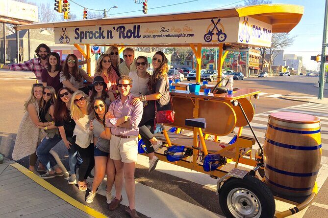 1.5-Hour Public Party Bike Ride in Downtown Memphis - The Experience’s Pros & Cons