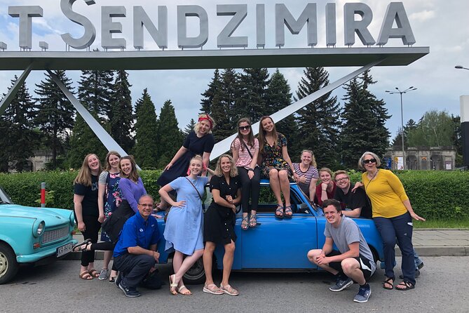 1.5h Crazy Guides Communism Tour of Nowa Huta in Classic Car - Transportation and Experience