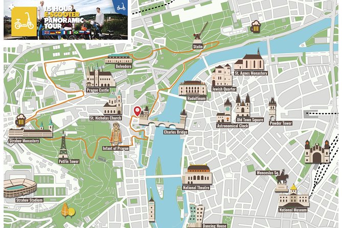 1.5h E-Scooter Prague Small Group Tour With Best Panorama Views - Cancellation Policy