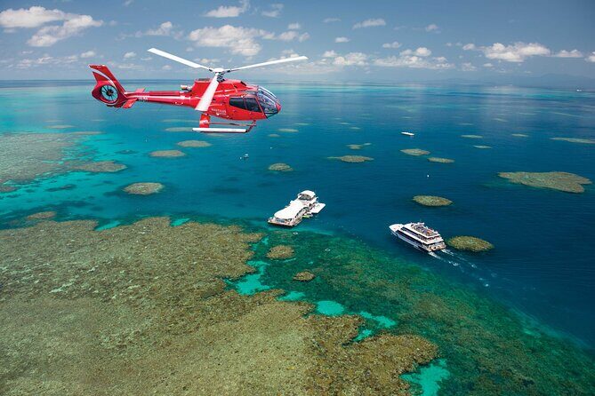 1 Day Great Barrier Reef Cruise and 10 Minute Helicopter Flight - What Past Travelers Say