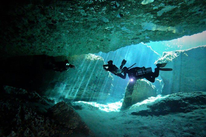 1 day of diving in Cenotes price for 2 certified divers - What’s Included and Whats Not