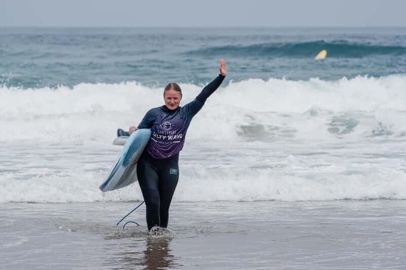 1 day surf lesson - Key Points