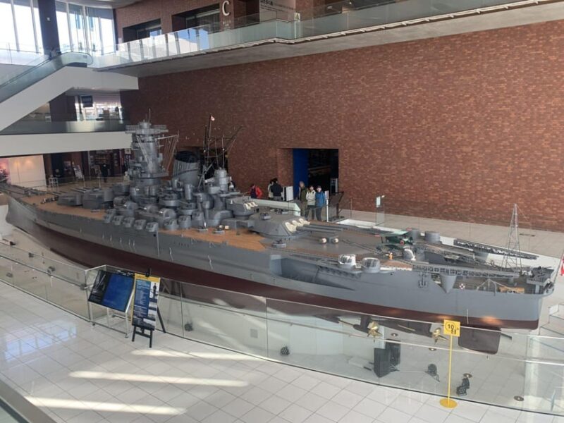 1-Day Tour From Hiroshima: Naval History in Port City Kure - Yamato Museum: Kures Military History