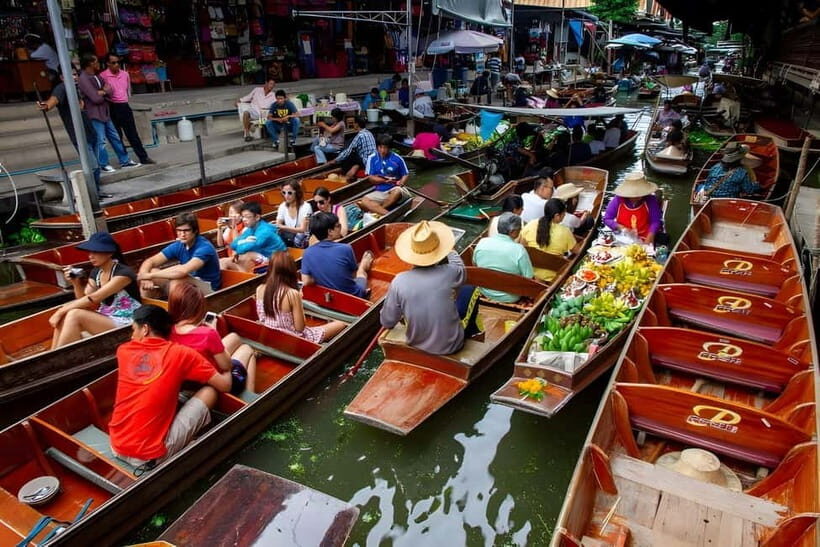 1-Day Trip: Floating Market & Railway Market by Premium car - Key Points