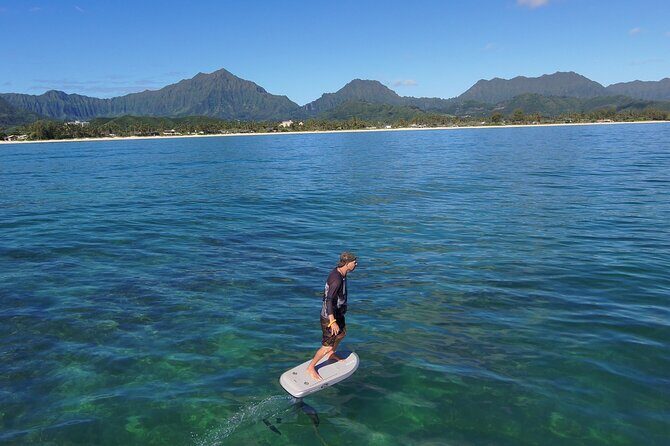 #1 eFoil 2 hr group + 2 hr wing foil or windsurf or kayak lesson - What to Expect from Your Water Sports Lesson