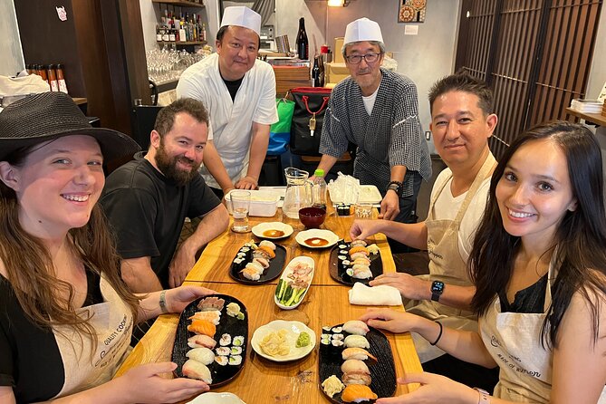1 Hour and 30 Minutes Kyoto Sushi Hands-on Class - Key Points