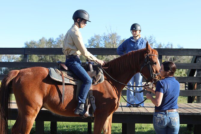 1 Hour Guided Horseback Trail Ride Rock Springs Run State Reserve - The Sum Up