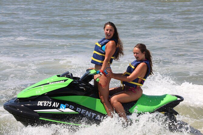 1-Hour Guided Jet Ski Rental in Dewey Beach, DE - Viewing the Coastline