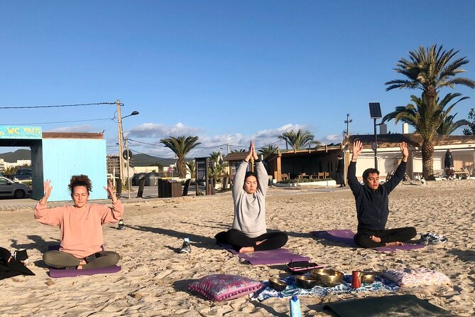1 Hour Ibiza Beach Yoga Class - A Peaceful Pause in Ibiza: The 1 Hour Ibiza Beach Yoga Class