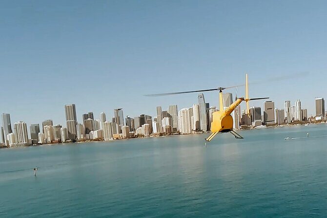 1 Hour luxury Private Helicopter sightseeing Miami Beach - The Takeoff and First Sightings