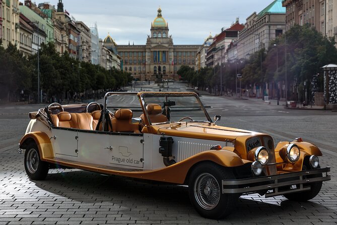 1 Hour Old Timer Convertible Prague Sightseeing Tour - Inclusions
