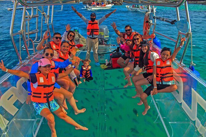 1 hour Private Navigation in Transparent Boat Arco de Los Cabos - The Sum Up