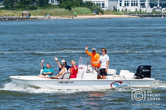1-Hour Private Party Happy Hour Booze Cruise in Ocean City, MD - The Itinerary and What You’ll See