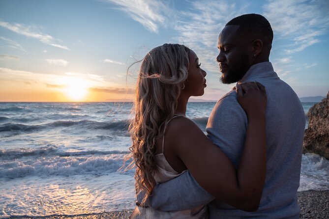 1 Hour Private Photoshoot in Rhodes - Sunset Photoshoot at Kato Petres Beach
