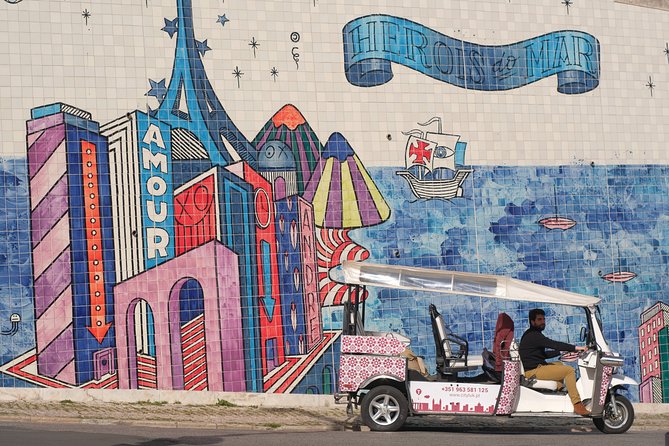 1 Hr City Tuk Tuk / Electric Car Tour of Lisbon - Exploring Lisbons Neighborhoods