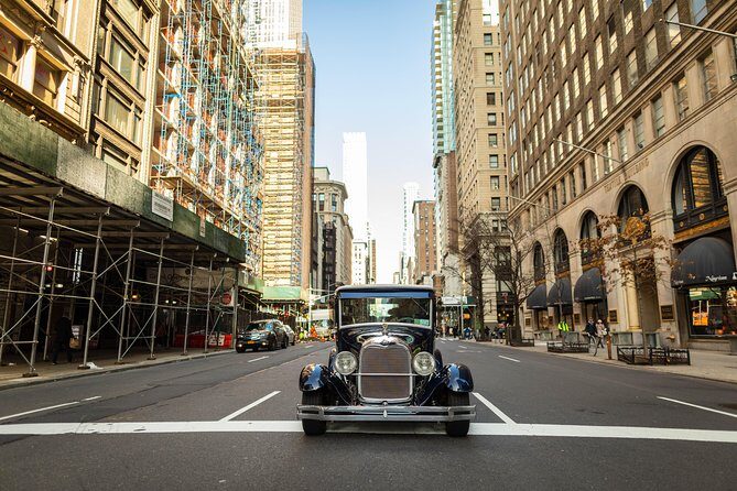 1 HR - NYC Private Classic Car Experience - Midtown - Key Points