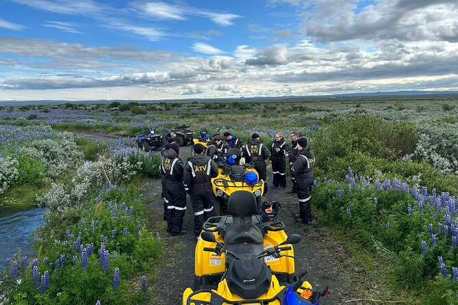 1 hrs ATV quad trip down with glacier river Northeast of Iceland - Authenticity and Guide Expertise
