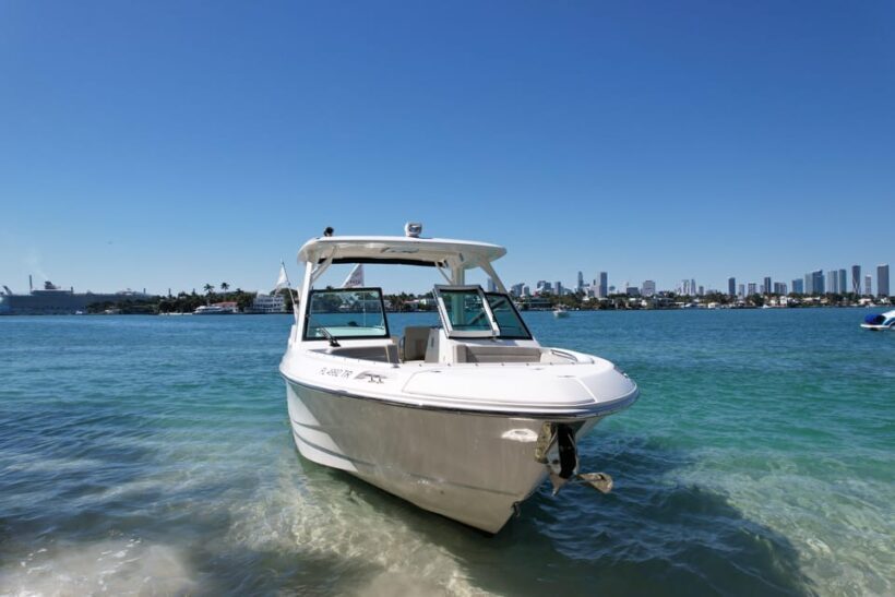 #1 Private Boat Tour and 1 Hour Free Jet Ski Rental in Miami - What Is Included and What Costs Extra