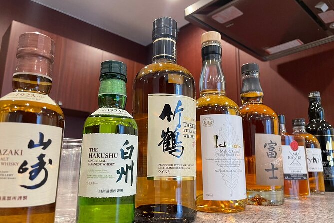 10 Japanese Whisky Tasting Include Yamazaki & Taketsuru With Meal - Key Points