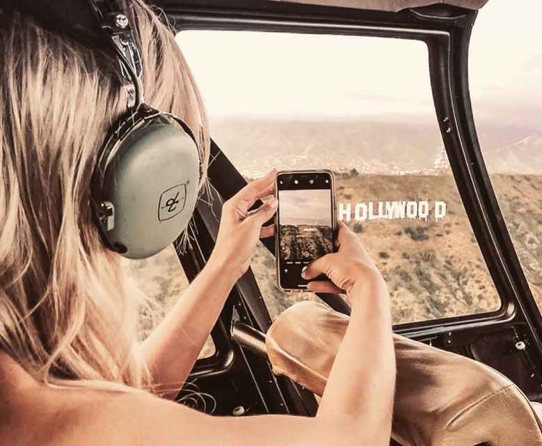 10-Minute Hollywood Sign Helicopter Tour - The Sights and Landmarks