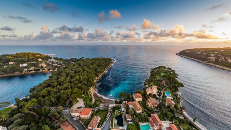 10-minute panoramic flight from Monaco - Key Points