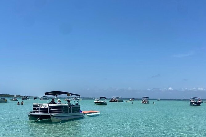 12 passenger Crab Island pontoon boat rental - FAQ