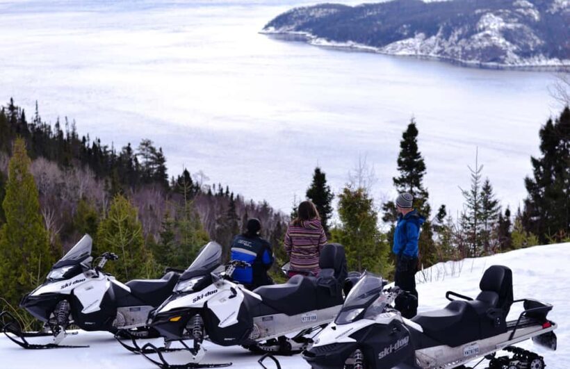 15 min. Tadoussac: Snowmobile Expedition in Saguenay Fjord - Starting Point and Logistics