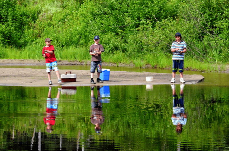 15 min. Tadoussac : Trout Fishing Experience - Key Points