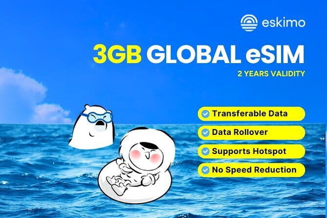 1GB -30GB Global Data Plan, Stay Connected Wherever you go - An Introduction to Eskimo’s Global Data Plan
