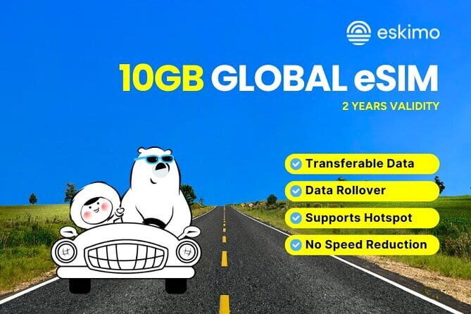 1GB -30GB Global Data Plan, Stay Connected Wherever you go - What to Expect from the Tour