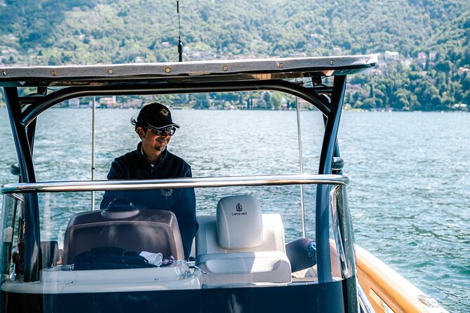 1H Private Cruise Lake Como Tender Yacht Invictus 5 Pax - What to Expect