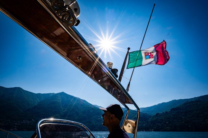 1H Private Cruise on a beautiful wooden speedboat on Lake Como - The Bottom Line