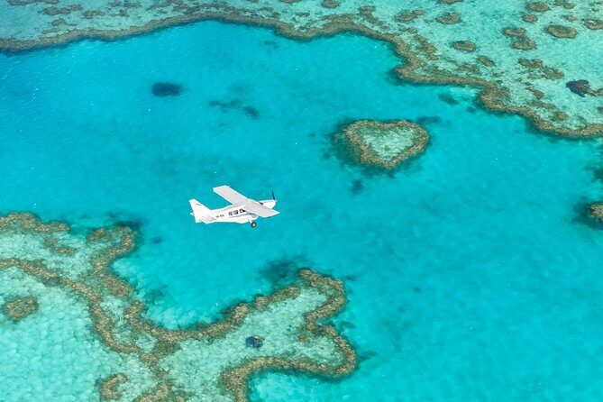 1hour Scenic Flight Heart Reef, Whitehaven Beach, Hill Inlet, GBR - Why This Scenic Flight Stands Out