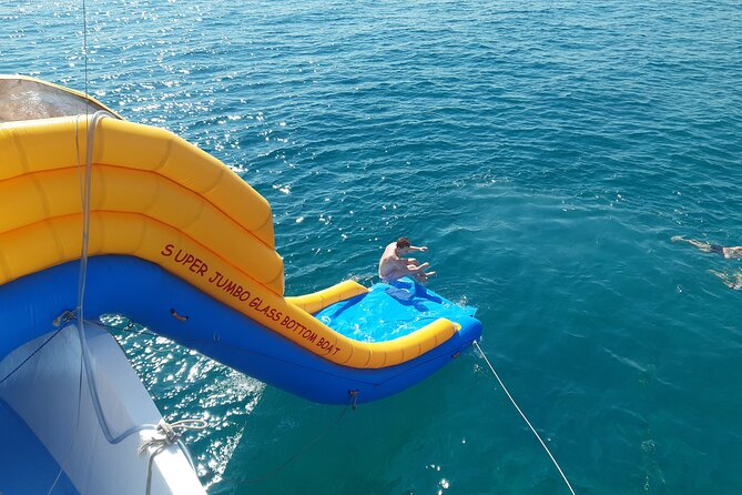 2.5 Hour Glass Bottom Boat Trip, Snorkeling, Sliding and Fun - Paphos, Cyprus: The Ideal Destination