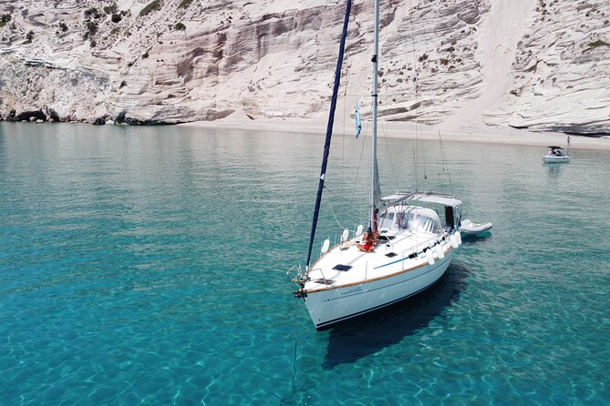 2-Day Private Sailing Tour around Milos, Kimolos and Polyaigos - Day 2: Polyaigos and Kleftiko
