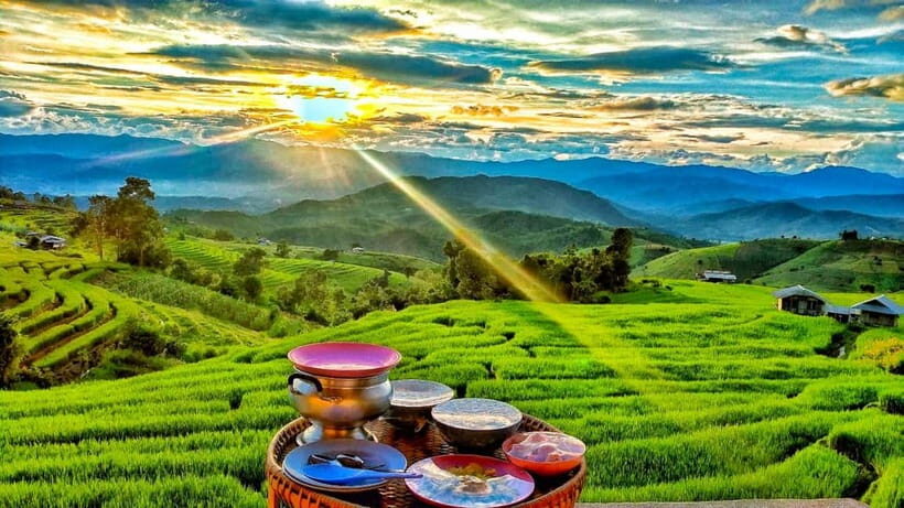 2 days 1 night: Baan Pa Pong Piang and Doi Inthanon - Overview of the Itinerary