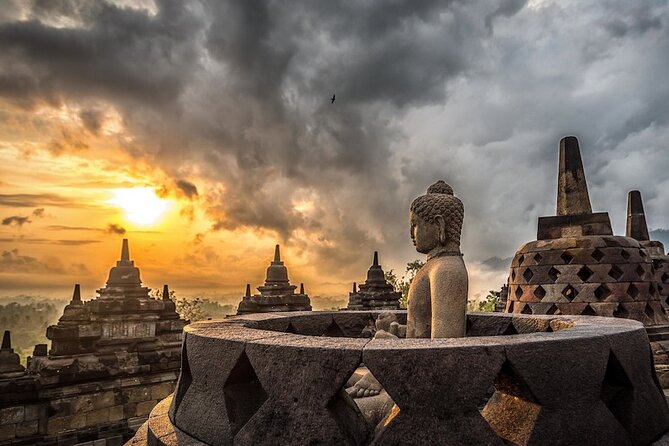 2 days Yogyakarta tour (Borobudur, Prambanan, Jomblang cave, Timang beach) - Frequently Asked Questions