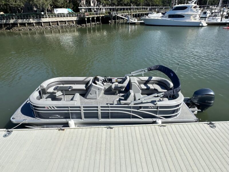 2 Hour Private 24 ft. Luxury Pontoon Hilton Head Boat Rental - What You Can Expect on Your Cruise