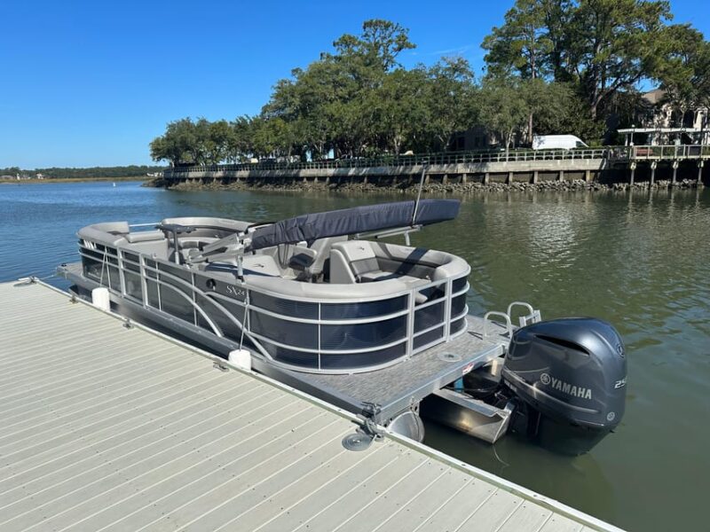 2 Hour Private 24 ft. Luxury Pontoon Hilton Head Boat Rental - Who Will Love This Experience