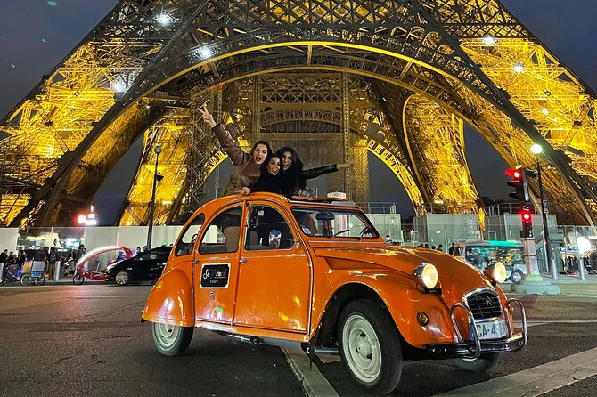 2-hour Private Night Ride in a Citroën 2CV in Paris - FAQ
