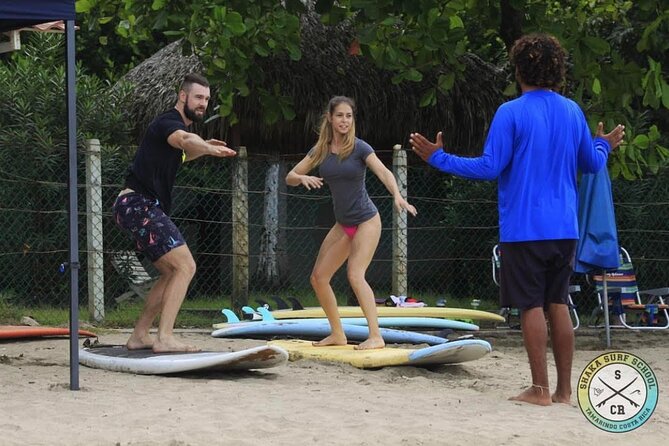 2-Hour Private or Group Surf Lesson in Tamarindo! - Included Equipment and Amenities
