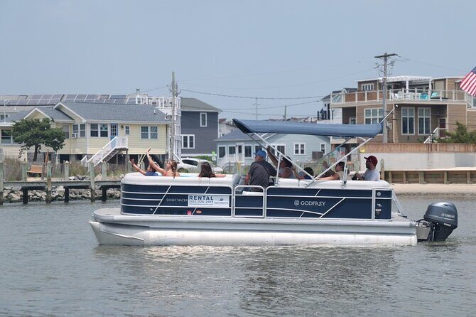 2-Hour Sunset Pontoon Boat Rental in Dewey Beach, DE - Key Points