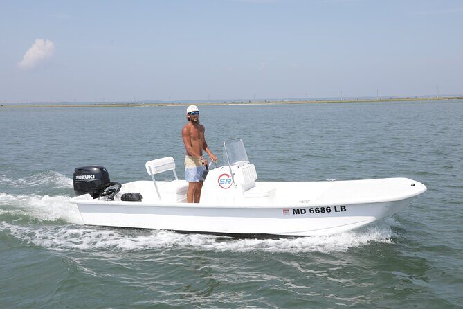 2-Hour Sunset Skiff Boat Rental in Chincoteague Island, VA - An Authentic Look at the Sunset Skiff Experience