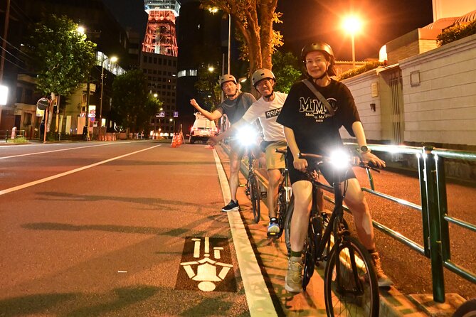 2-Hour Tokyo Night Small Group Guided Cycling Tour - Inclusions and Meeting Details