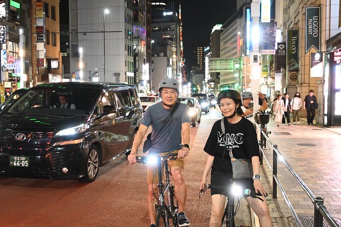 2-Hour Tokyo Night Small Group Guided Cycling Tour - Exploring Neon-Lit Areas