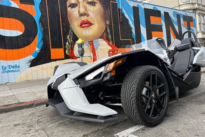 2 Hours fun in a Automatic Slingshot - Discovering San Francisco in a Polaris Slingshot